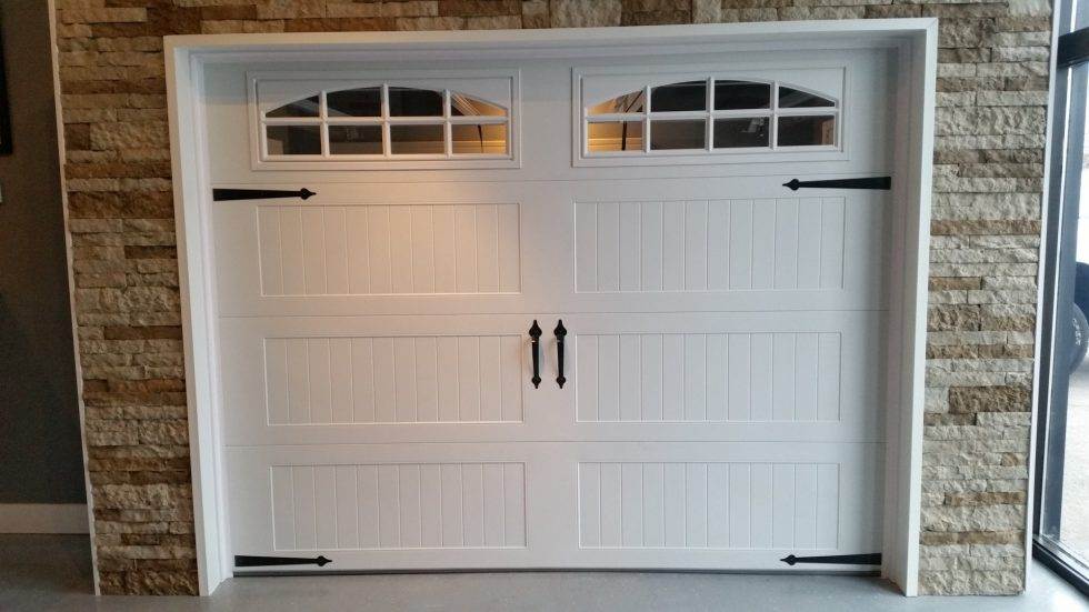 C.H.I. Stamped Carriage House Door with Cascade Windows - O'Fallon ...